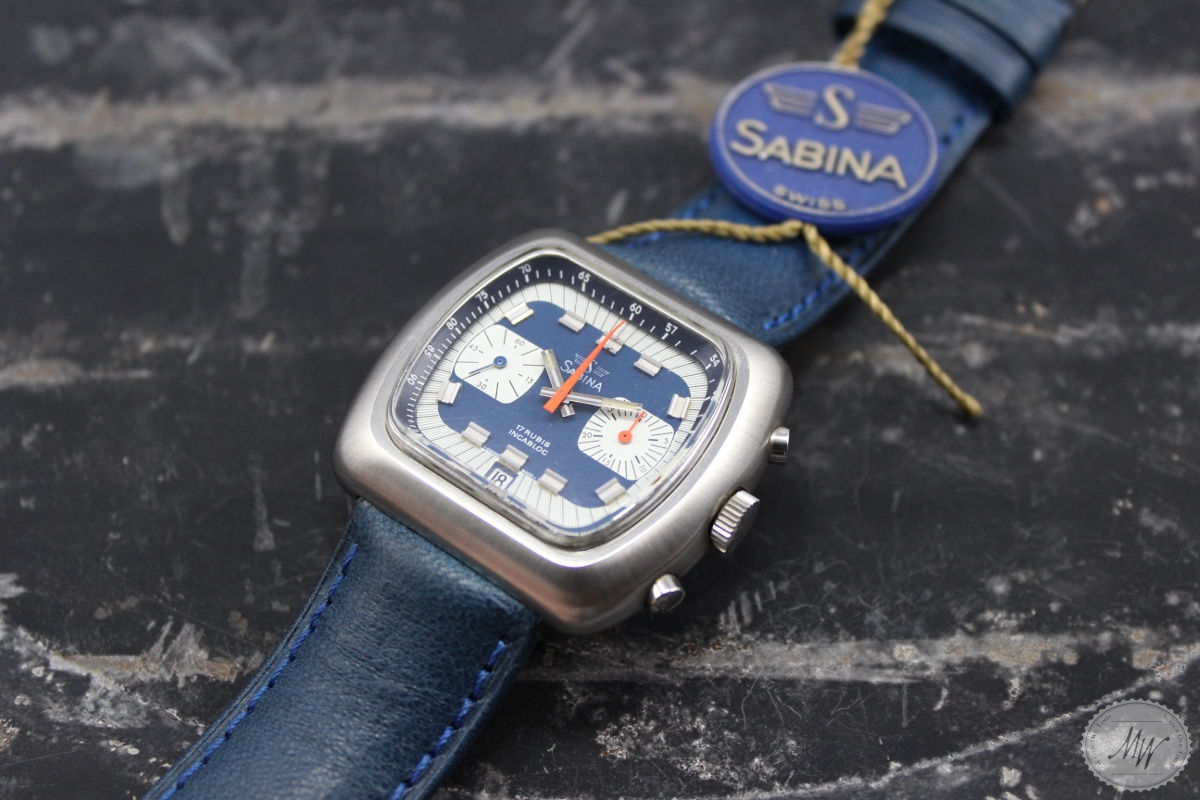 -VERKAUFT- SABINA Chronograph mit Val. 7734 aus den 70er Jahren › Watch ...